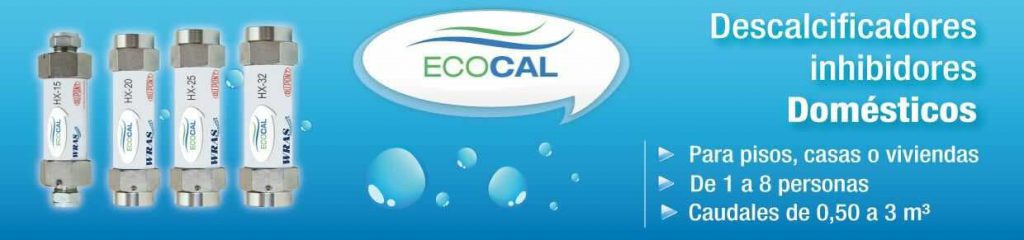 Descalcificador de agua sin sal Ecocal