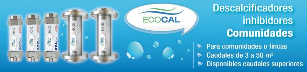 Descalcificador de agua sin sal Ecocal
